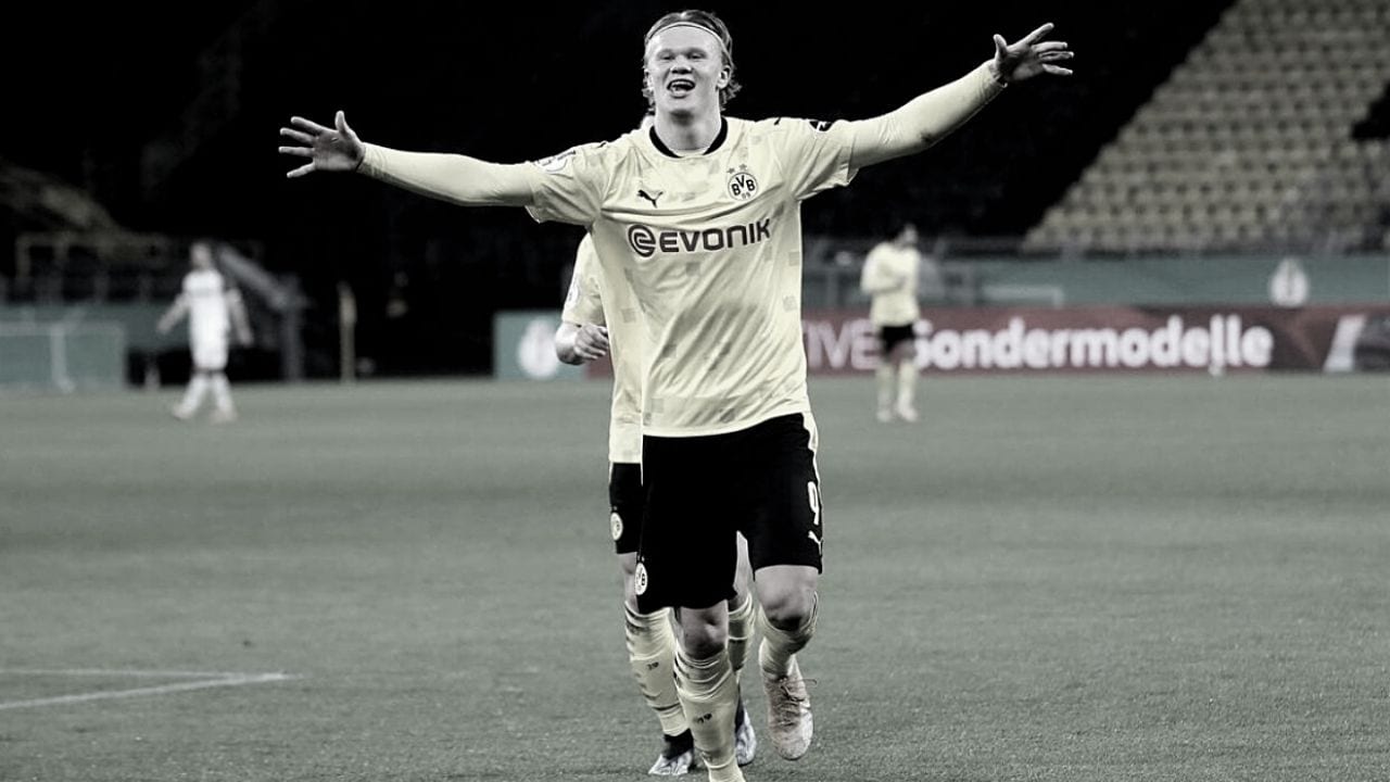 Así reaccionó Haaland cuando se le preguntó por el fichaje del Real Madrid