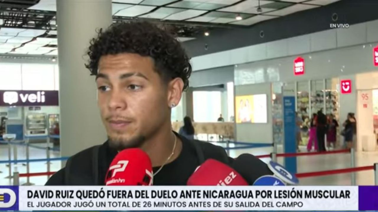 David Ruiz se descarta para los juegos contra Costa Rica y Haití como local